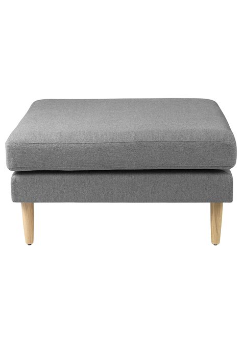 Fdb Møbler Furniture L42 Firhøj Puf Canapé Modulaire Eg Grå Camden Main Line Flax