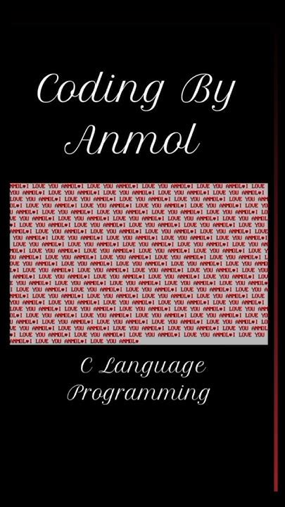 Shorts C Language Graphics Design Programming Computereducation