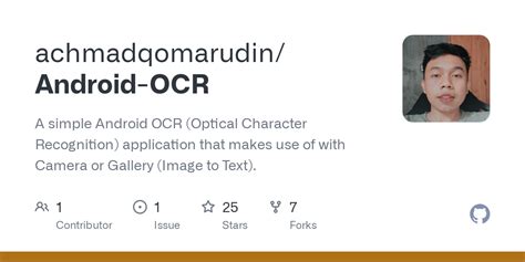 Github Achmadqomarudinandroid Ocr A Simple Android Ocr Optical