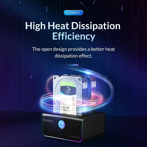 ORICO 2 5 3 5 Inch Transparent HDD And SSD Type C GEN 2 Hard ORICO HK