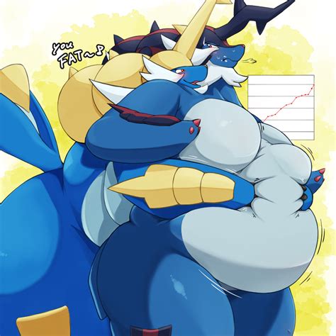 Rule 34 Big Breasts Breasts Chubby Disgusting Female Furry Hisuian Samurott Mokeee57 Pokémon