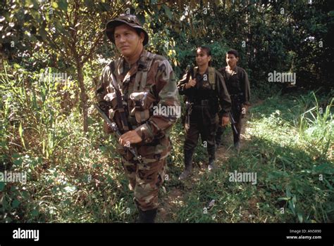 Soldiers Of The Revolutionary Armed Forces Of Colombia Farc Guerrilla