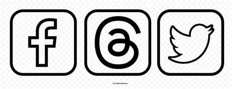 Facebook Logo Outline