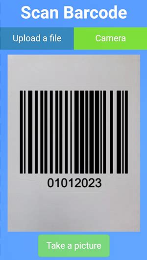 Scan Barcode Online Barcode Scanning Using Images And Camera