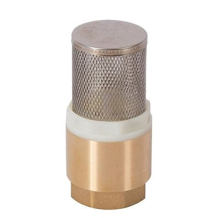 82 X 48mm 1 Check Strainer Valve With Stainless Steel Strainer And