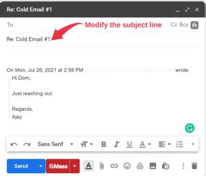 How To Write A Cold Email Follow Up Templates