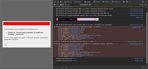 Typeerror Cannot Read Properties Of Undefined Reading Psychojs