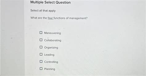 solved multiple select questionselect all that applywhat are