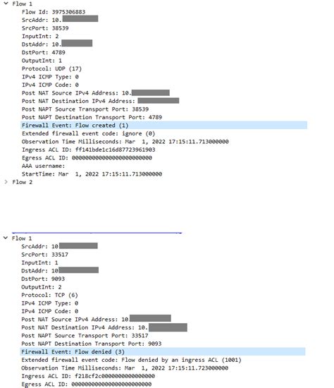 Cisco ASA NSEL Is Bi Flow Behavior Issue Pmacct Pmacct GitHub