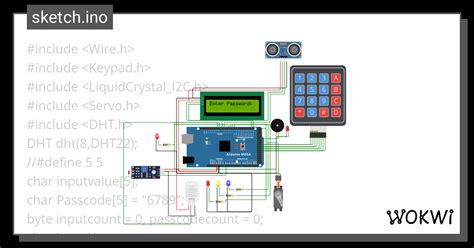 Smart Home Control And Monitoring System Copy 5 Wokwi Esp32 Stm32 Arduino Simulator