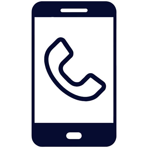 Phone Icon In Flat Style 24761694 Png