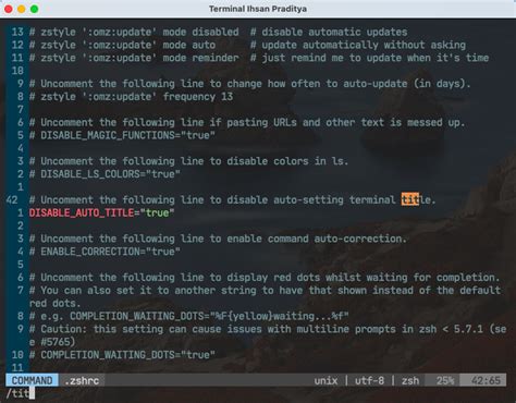 Change ZSH Command Prompt Stack Overflow