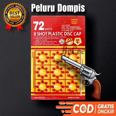 Jual Mainan Peluru Ring Cap Doblis Dompis Seperti Kayako Shopee Indonesia