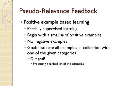 Ppt Pseudo Relevance Feedback For Multimedia Retrieval Powerpoint Presentation Id2868942