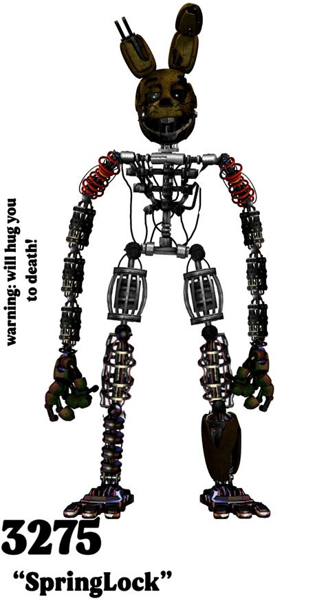 Subject 3275 Aka Springlock Fnaf By Funbitproductions On Deviantart