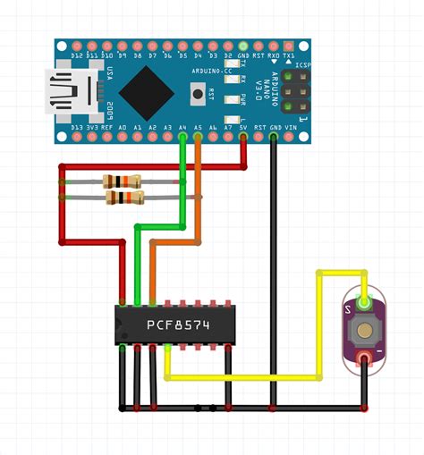 using the pcf8574 expander on a midiusb project programming arduino