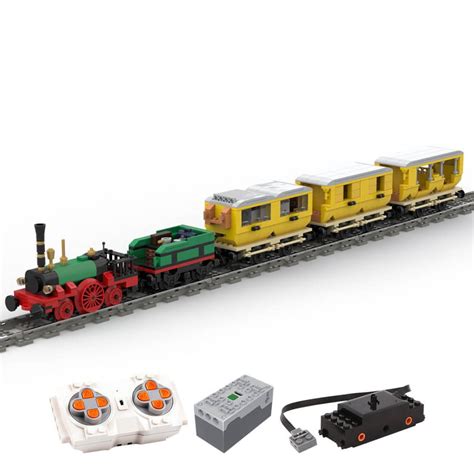 Moc 63396 German First Commercial Train Model1050pcsdynamic Version