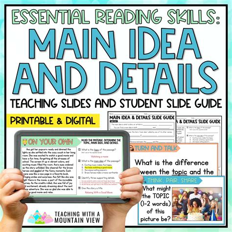 Main Idea Lessons