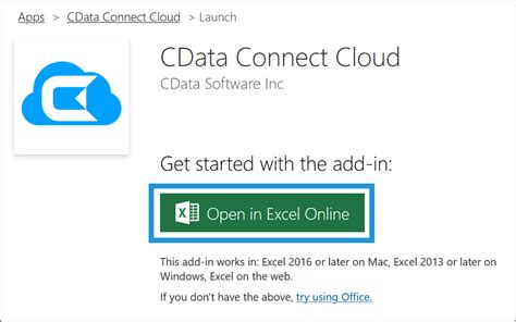 Excel For The Web Cdata Connect Cloud