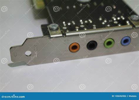 Computer Sound Card Close Up Stock Photo Image Of Creative Operator