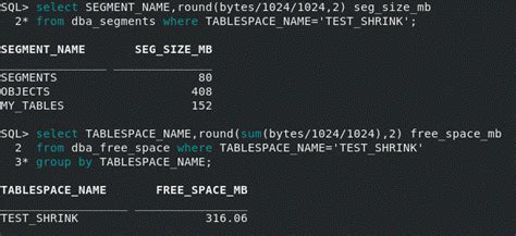 Oracle 23ai Bigfile Tablespace Shrink Eclipsys