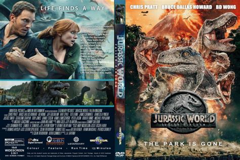Jurassic World Fallen Kingdom Dvd Cover Back Screen Connections My