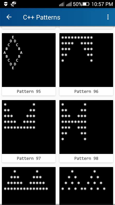 C Pattern Programs Apk For Android Download