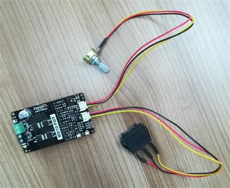 MD10 POT Controlling DC Motor Without Writing Code