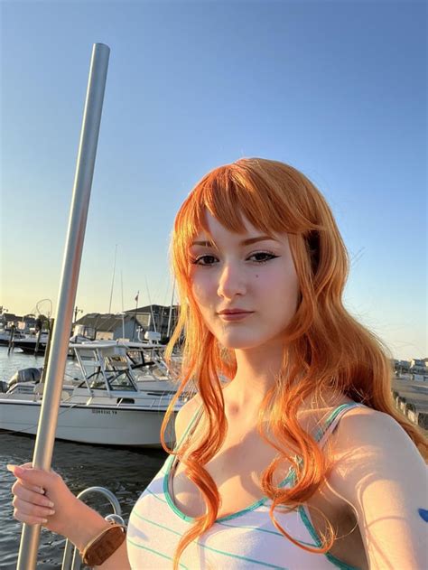 🍊🌦my Nami Cosplay 1st Time Posting Here Hope U Like It Ronepiece