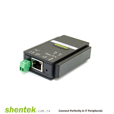 Serial Over Ethernet IP LAN Device Server 1 Port RS232 Shentek