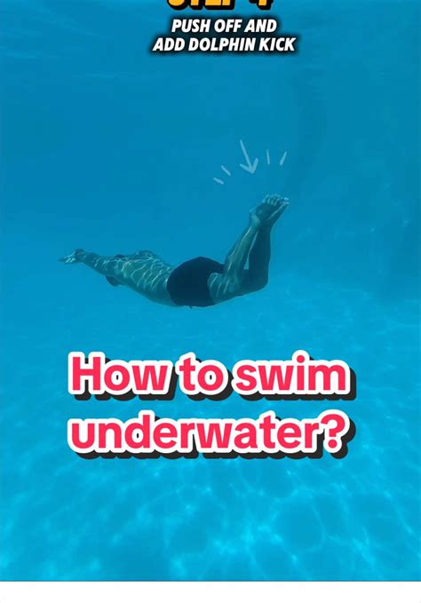 How To Swim Underwater Tips Tiktok