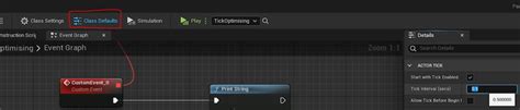 Quick Dev Tip 74 Ue4 Ue5 Optimising Tick Rate — Cbgamedev