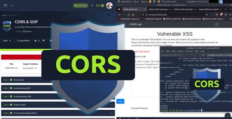 Djalil Ayed On Linkedin Tryhackme Cybersecurity Sop Cors Acao
