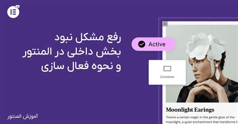 رفع مشکل نبود بخش داخلی در المنتور و نحوه فعال سازی المنتور فارسی