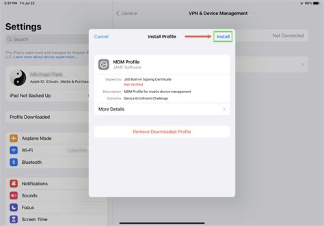 Adding Devices Using JAMF Self Enrollment Amazon Studios Technology