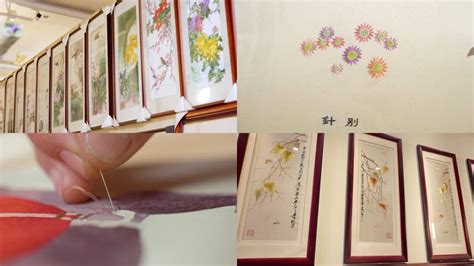 开封汴绣 非遗文化视频素材下载