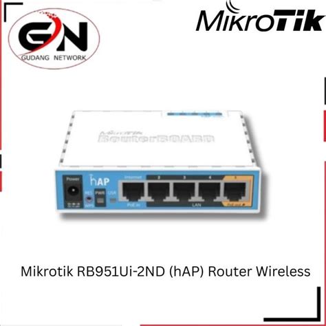 Jual Mikrotik Rb951ui 2nd Hap Router Wireless Shopee Indonesia