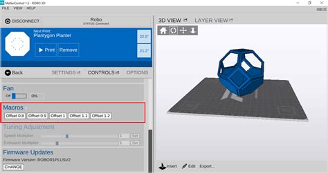 setting your z offset robo help center