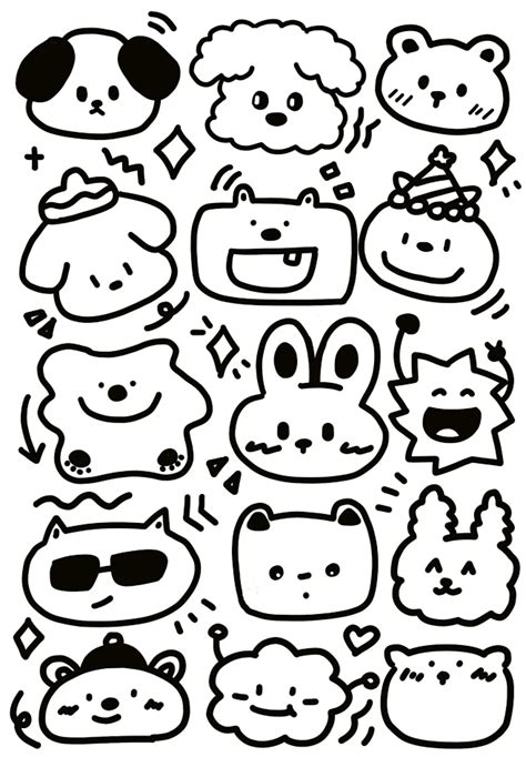 太可爱啦简笔画涂鸦