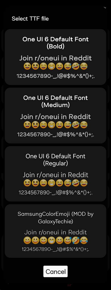 Apply The New One Ui 6 Default Font Emojis On Any Devices R Oneui
