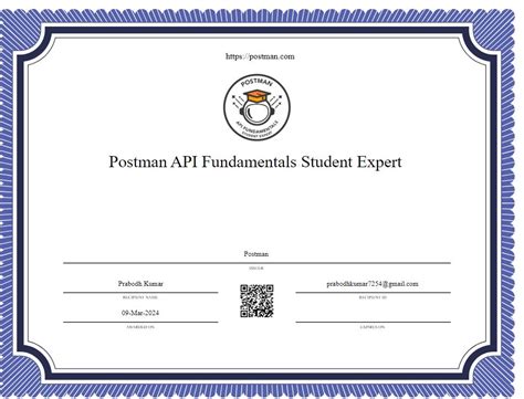 Prabodh Kumar On Linkedin Postman Apitesting Certification Continuouslearning