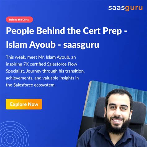 Saasguru On Linkedin Saasguru Behindthecerts Salesforce Salesforcecertified Salesforceflow…