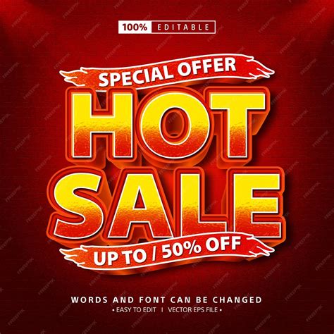 Premium Vector Editable Free Vector Text Effect Hot Sale