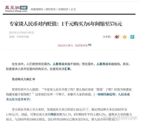 我们的通货膨胀率到底有多少？ 知乎