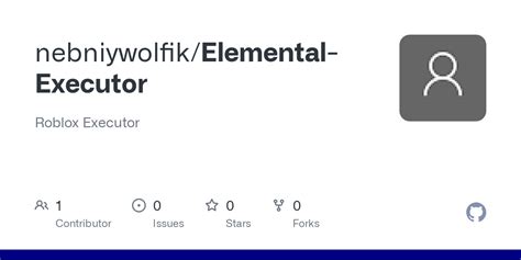Github Nebniywolfik Elemental Executor Roblox Executor