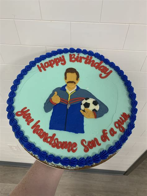 Ted Lasso Cookie Cake Hayley Cakes And Cookies Hayley Cakes And Cookies