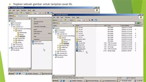 presentation installasi configuration troubleshot iis web server ppt