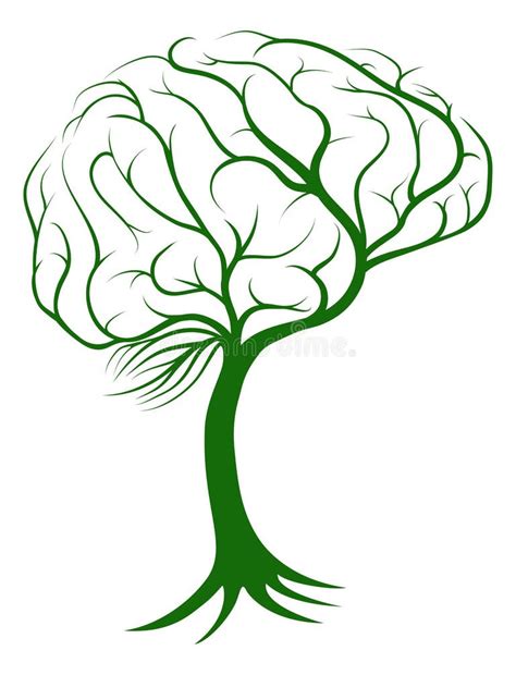 Brain Tree Roots Vector Stock Illustrations 195 Brain Tree Roots