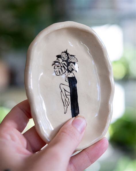 Ceramic Dish Sexy Plant Lady Bmbo Plants