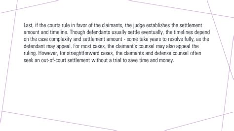 The Stages Of A Mass Tort Litigation Ppt